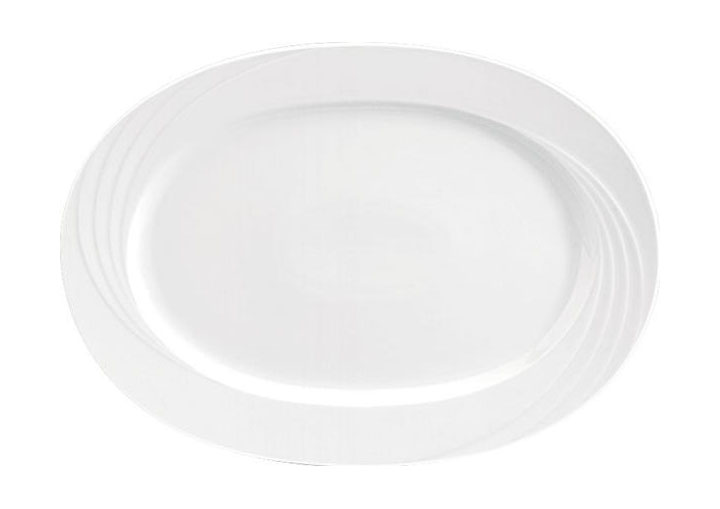 Bauscher Platte Fahne 29 cm Donna Form 1298 weiss